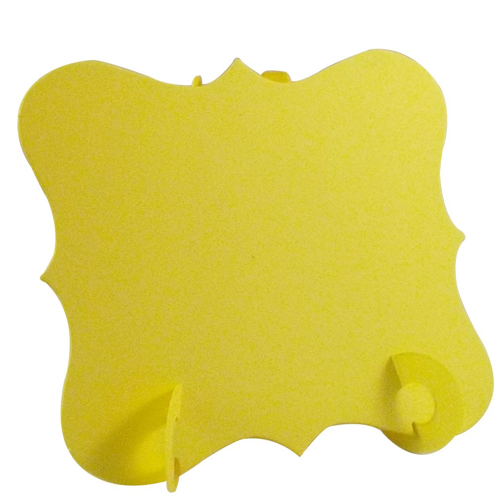 24 x Yellow Elegant Place Cards, Perfect for Stylish Weddings & Partie ...